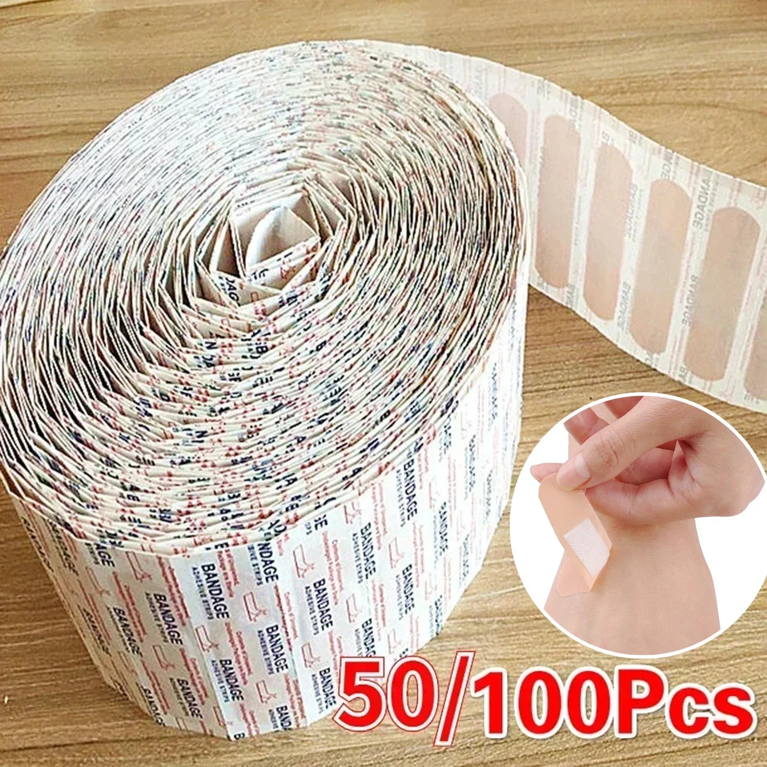 Waterproof Band Aids | Breathable First Aid Adhesive Plasters – FastCartUS